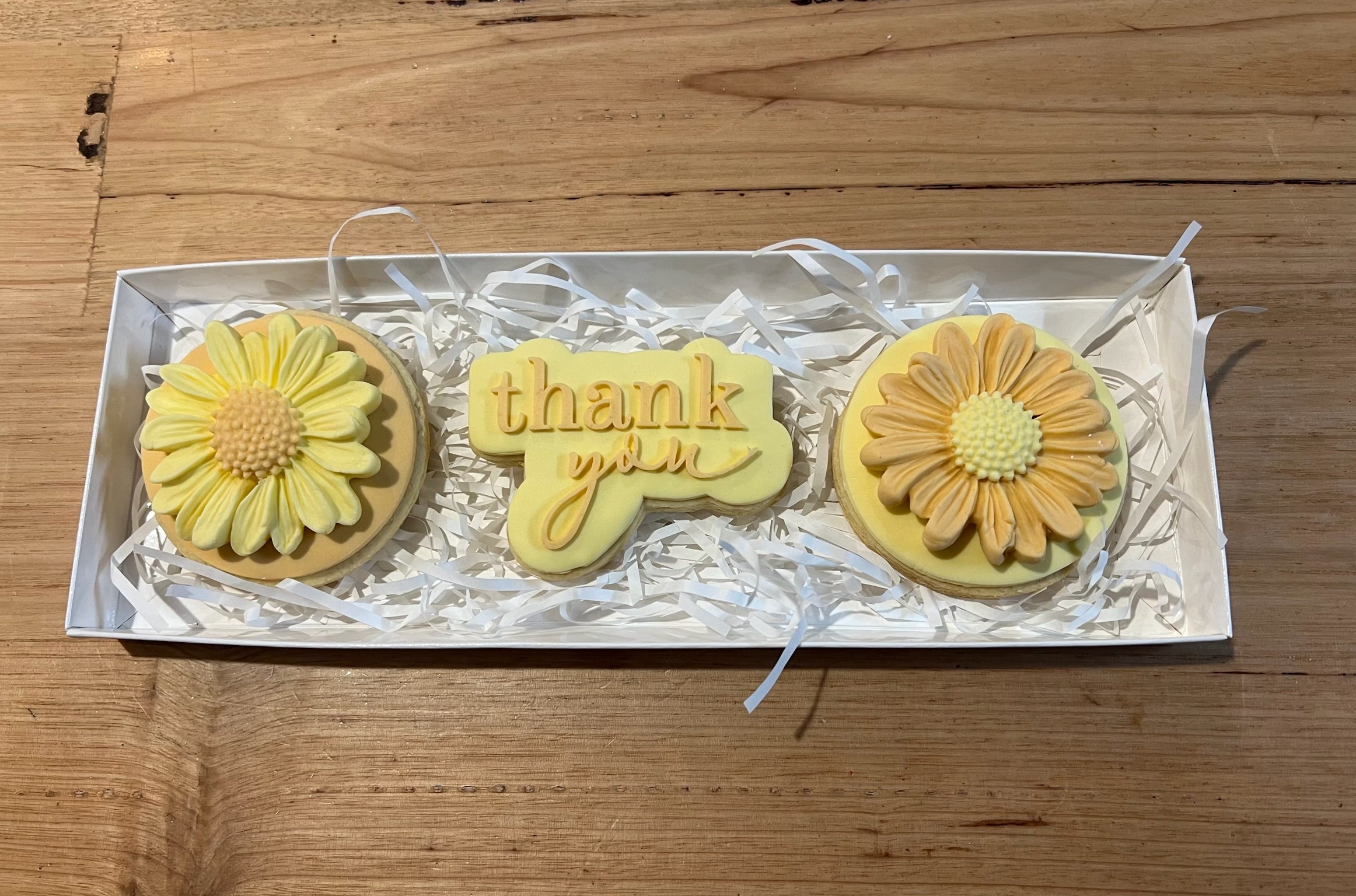 Thank You - 3 Cookies – Fondant and Flour