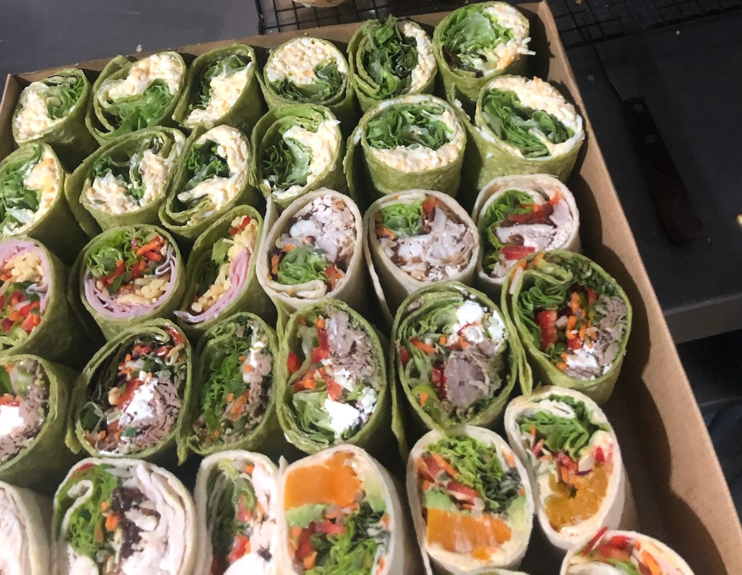 Wrap Platter – Fondant and Flour